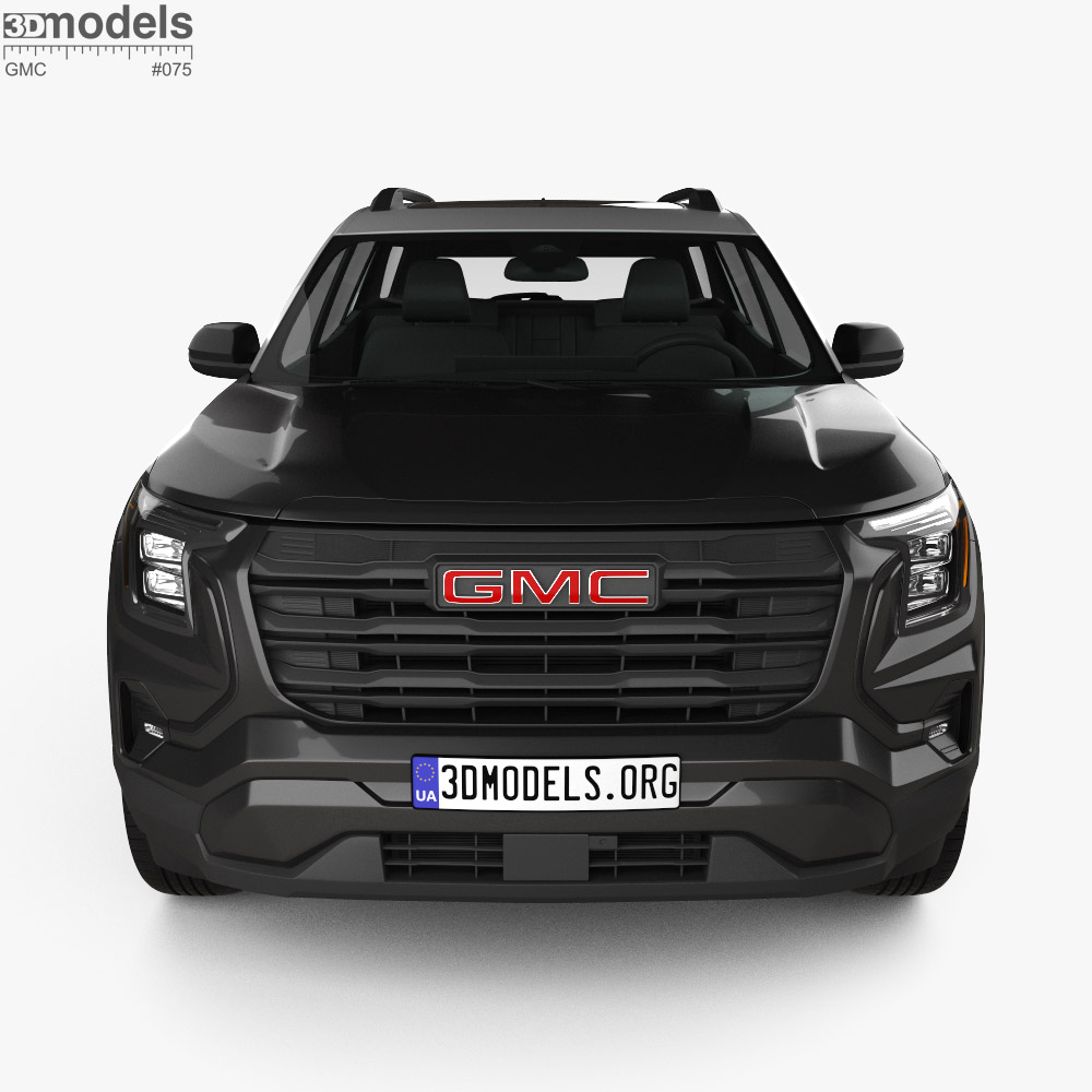 GMC Terrain Elevation 2025 3D model - Download Crossover SUV on ...