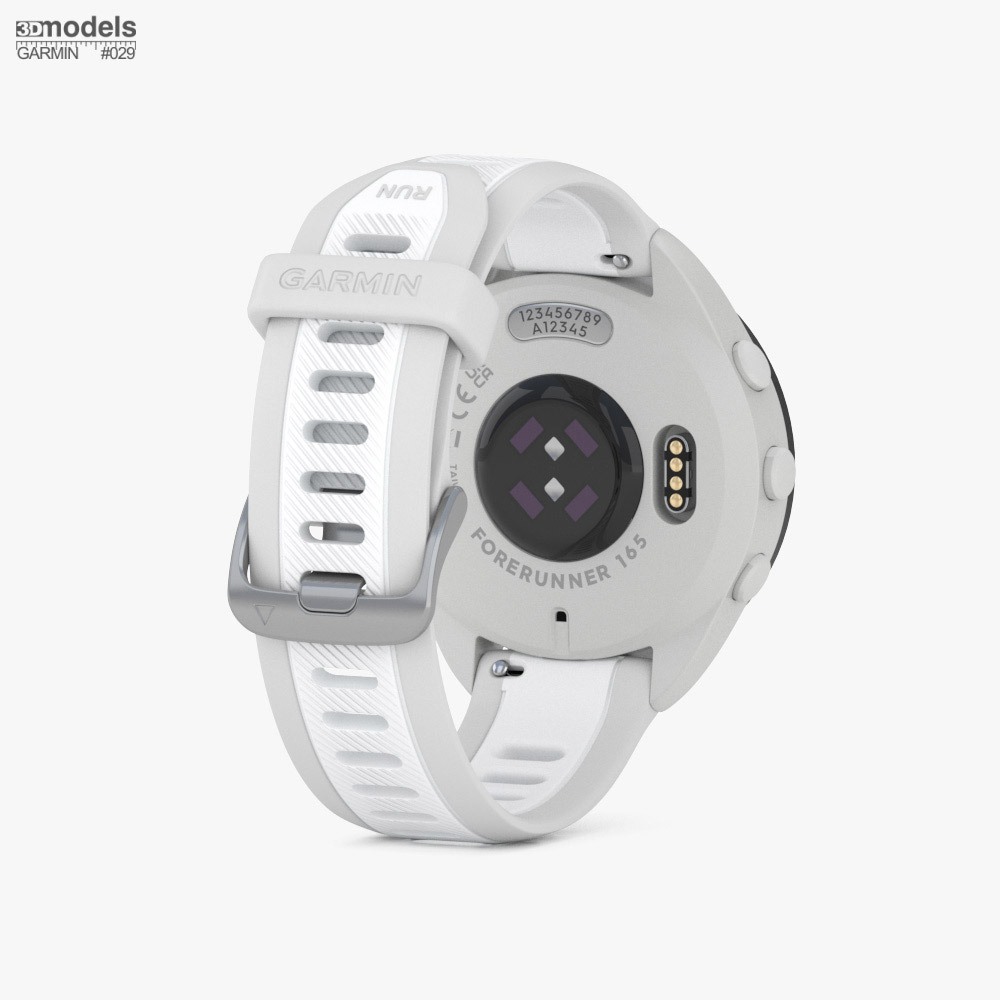 Garmin Forerunner 165 3D model - Download Smart watch on 3DModels.org