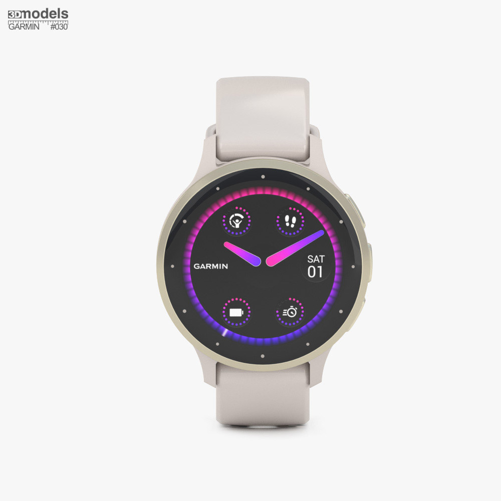 Garmin Venu 3S 3D model - Download Smart watch on 3DModels.org