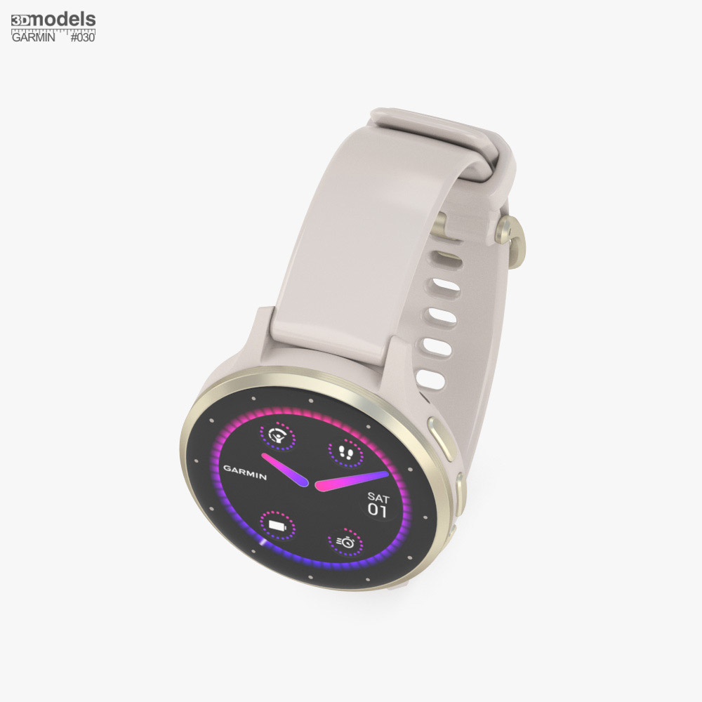 Garmin Venu 3S 3D model - Download Smart watch on 3DModels.org