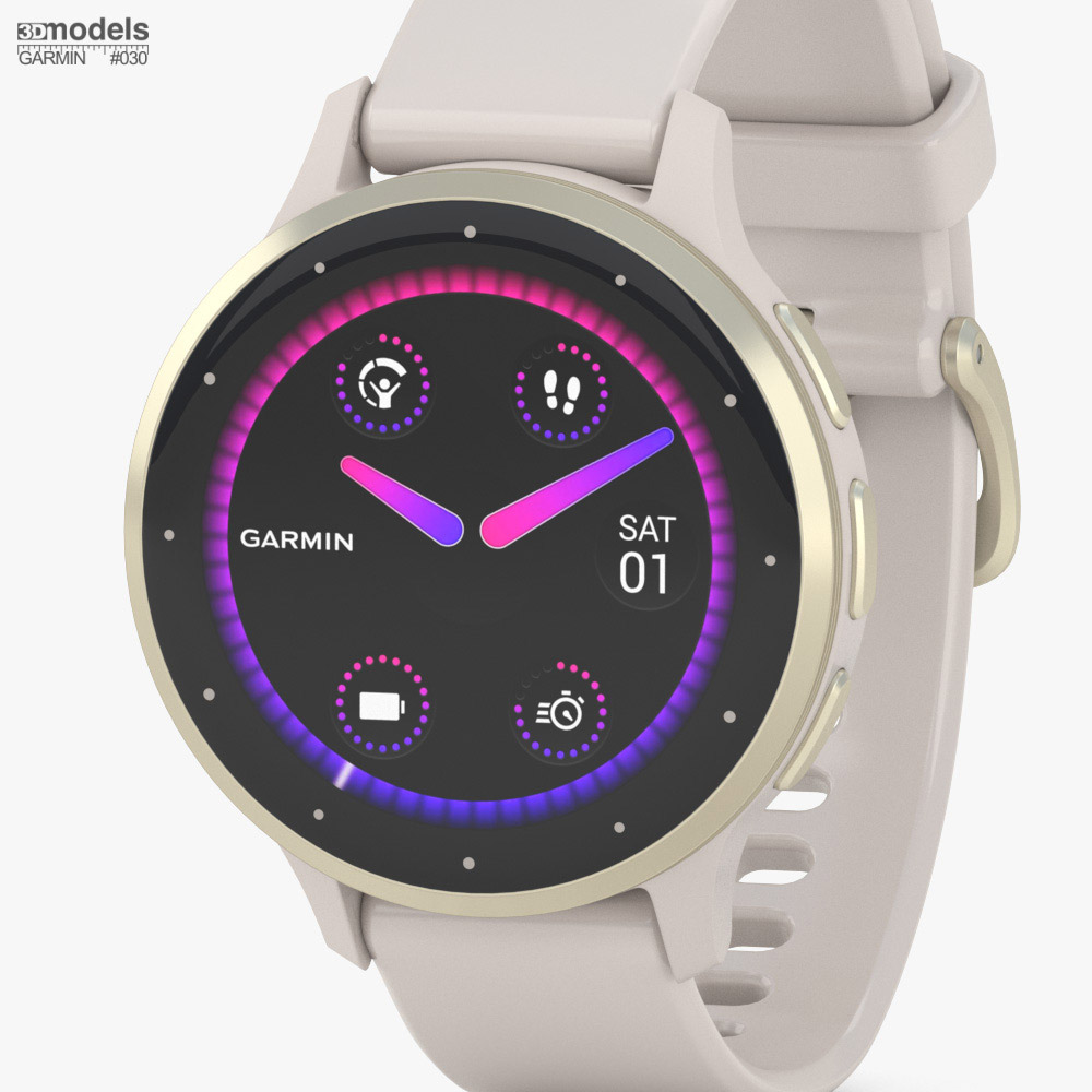 Garmin Venu 3S 3D model - Download Smart watch on 3DModels.org