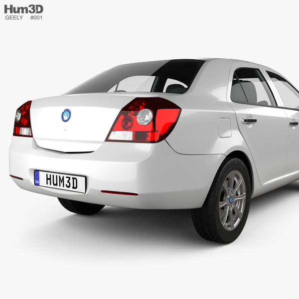 Geely MK Sedán 2014 Modelo 3D - Descargar Sedan on 3DModels.org