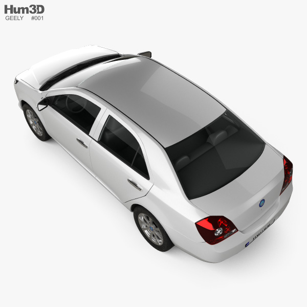 Geely MK Sedán 2014 Modelo 3D - Descargar Sedan on 3DModels.org