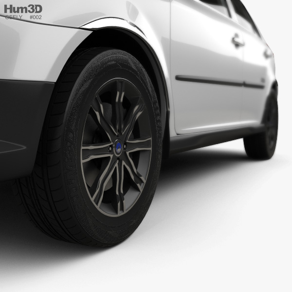 Geely MK Cross 2014 Modelo 3D - Descargar Crossover SUV on 3DModels.org