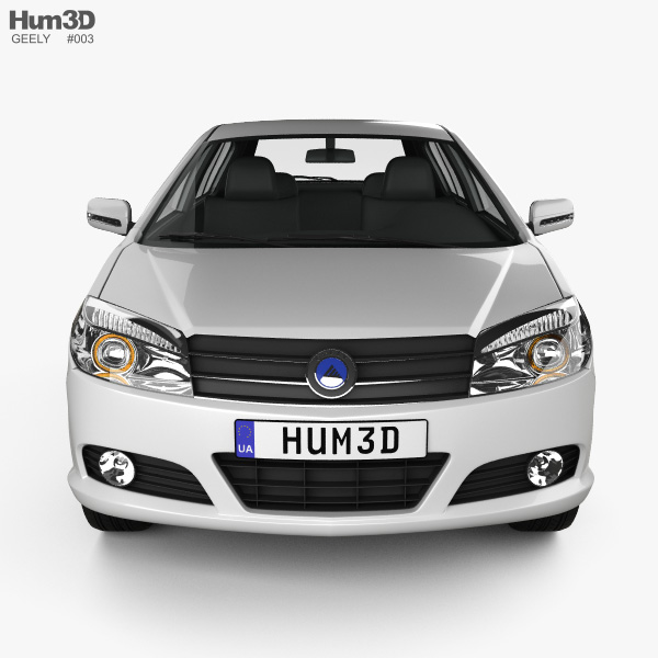 Geely MK hatchback 2014 3D model - Download Hatchback on 3DModels.org