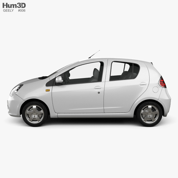Geely LC (Panda) 2014 3D model - Download Hatchback on 3DModels.org