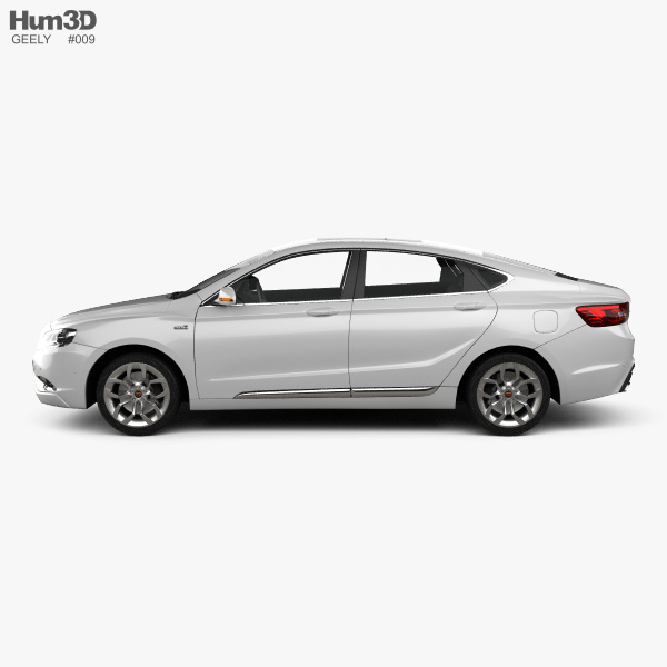 Geely GC9 2018 3D model - Download Sedan on 3DModels.org