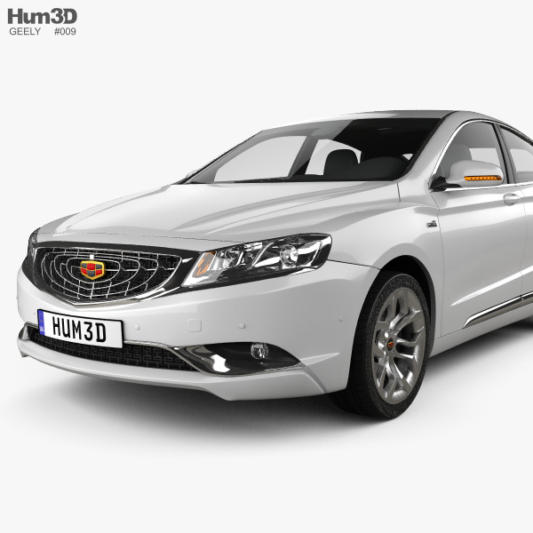 Geely GC9 2018 3D model - Download Sedan on 3DModels.org