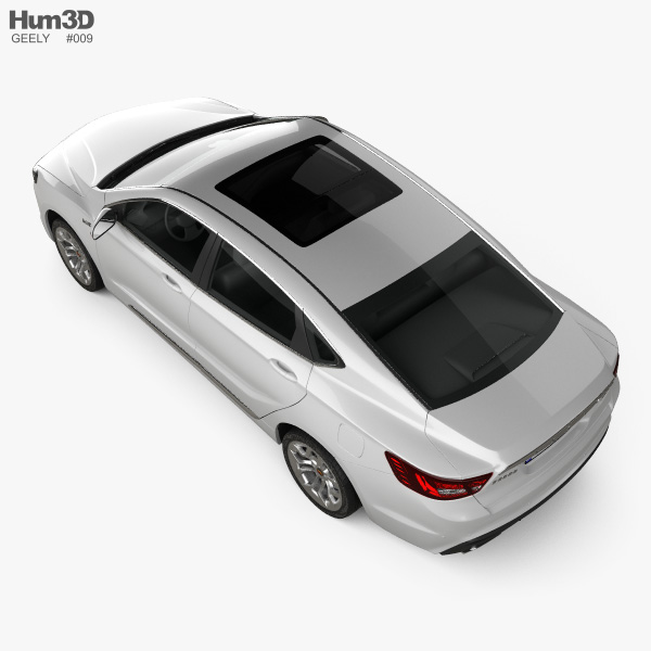 Geely GC9 2018 3D model - Download Sedan on 3DModels.org