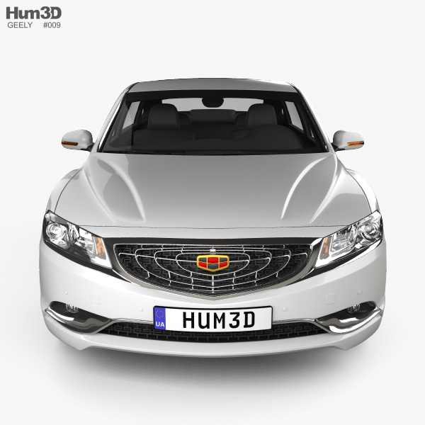 Geely GC9 2018 3D model - Download Sedan on 3DModels.org