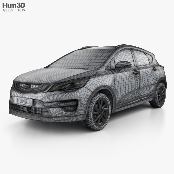 Geely Emgrand GS Sport 2019 3D model - Download Hatchback on 3DModels.org