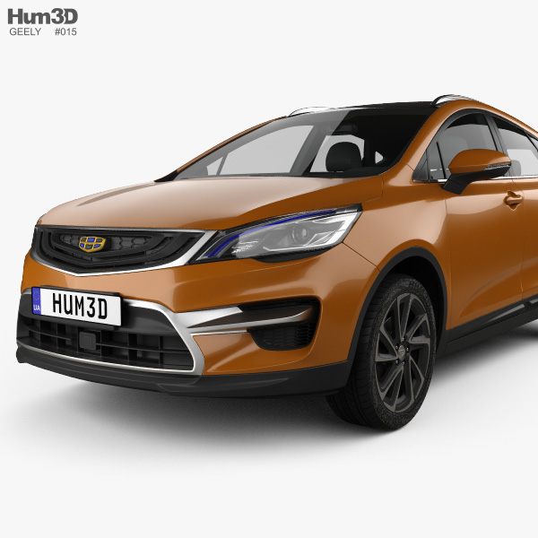 Geely Emgrand GS Sport 2019 3D model - Download Hatchback on 3DModels.org