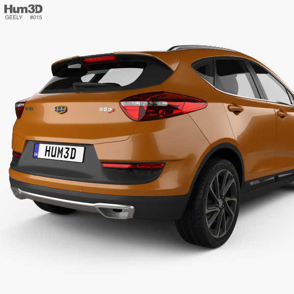 Geely Emgrand GS Sport 2019 3D model - Download Hatchback on 3DModels.org