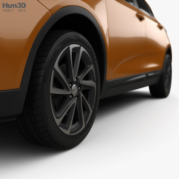 Geely Emgrand GS Sport 2019 3D model - Download Hatchback on 3DModels.org