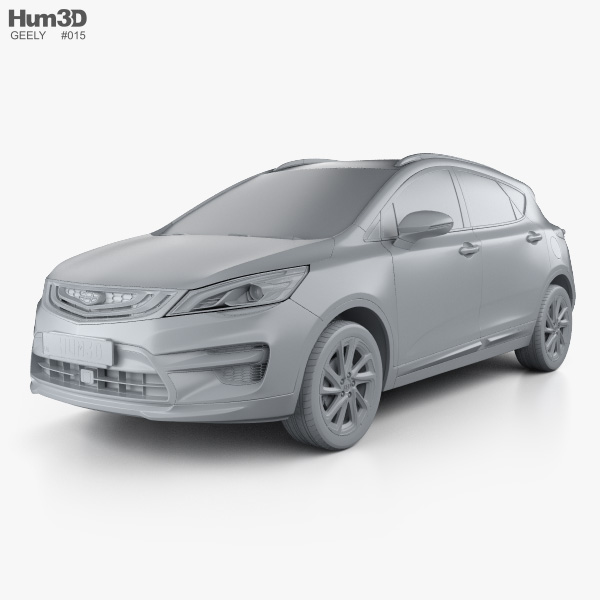 Geely Emgrand GS Sport 2019 3D model - Download Hatchback on 3DModels.org