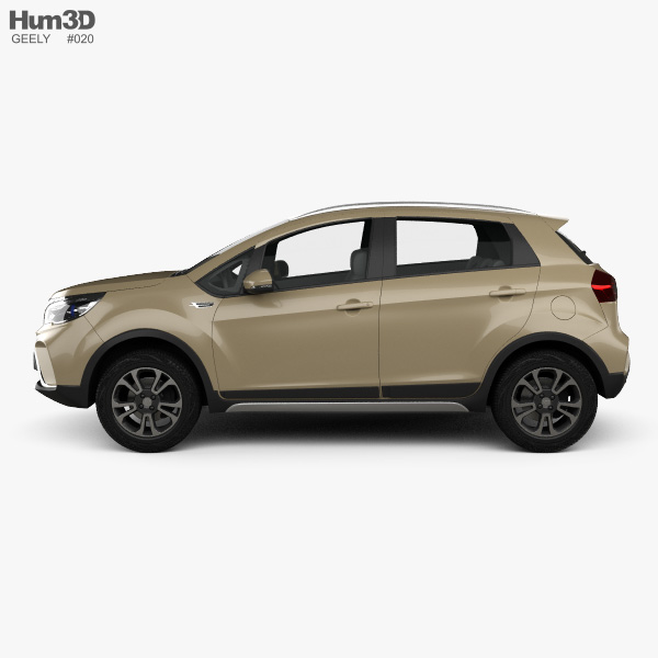 Geely Vision X3 2021 3D model - Download Sedan on 3DModels.org