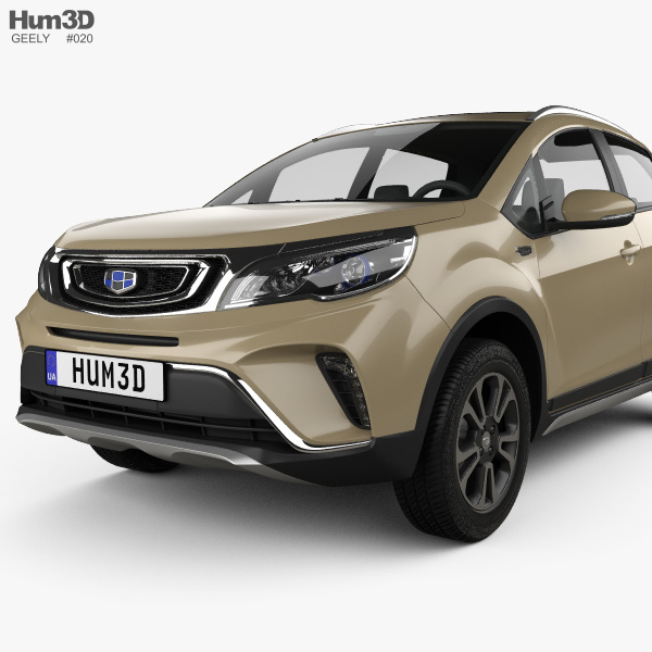 Geely Vision X3 2021 3D model - Download Sedan on 3DModels.org