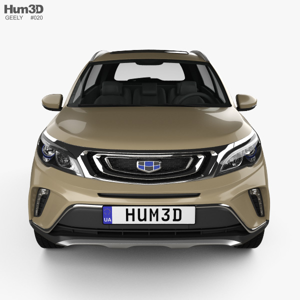 Geely Vision X3 2021 3D model - Download Sedan on 3DModels.org