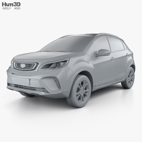Geely Vision X3 2021 3D model - Download Sedan on 3DModels.org