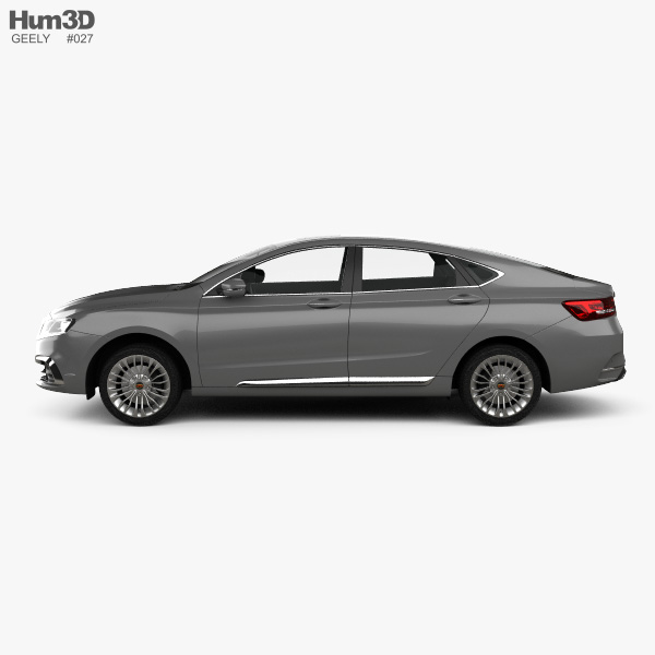 Geely Borui GE 2021 3D 모델 - 다운로드 Sedan on 3DModels.org