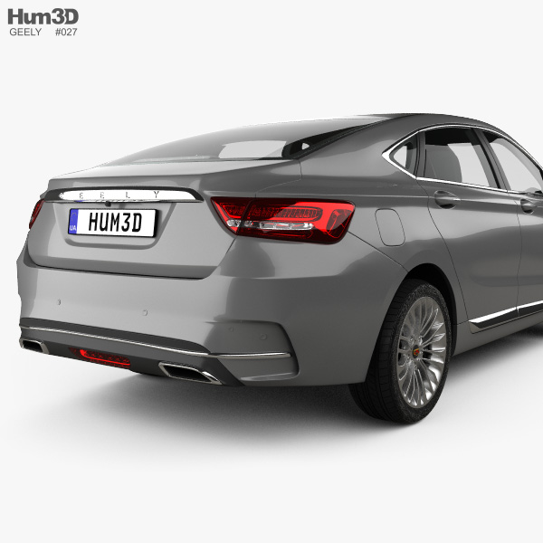 Geely Borui GE 2021 3D 모델 - 다운로드 Sedan on 3DModels.org