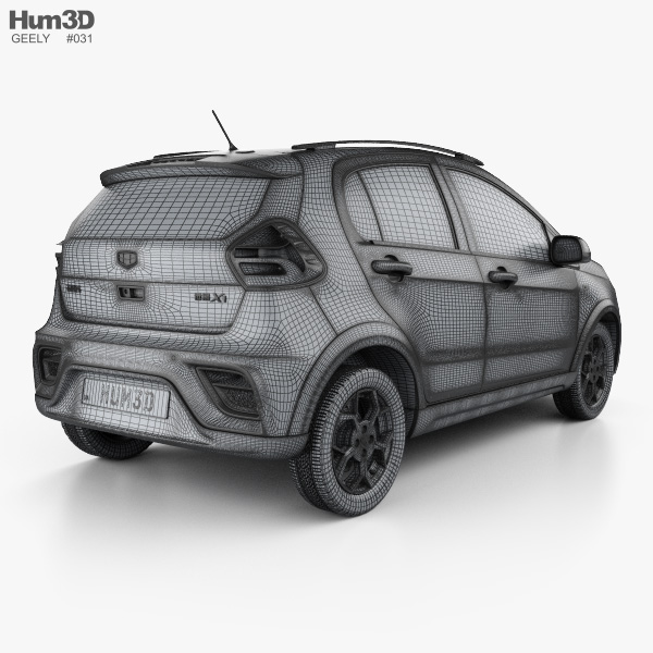 Geely Vision X1 2021 3D model - Download Sedan on 3DModels.org