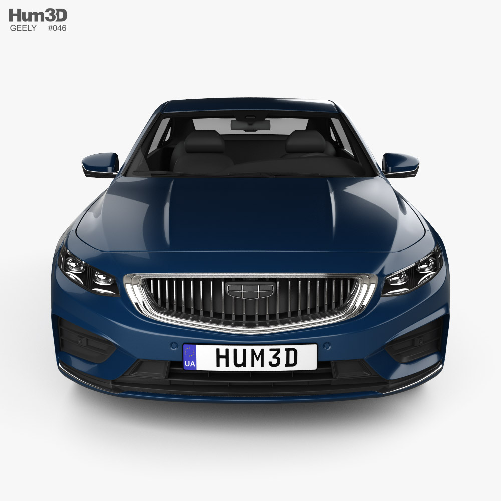 Geely Preface 2023 3D model - Download Sedan on 3DModels.org