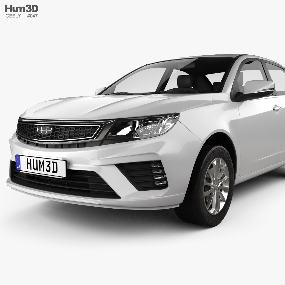 Geely Vision 2024 3D model - Download Sedan on 3DModels.org
