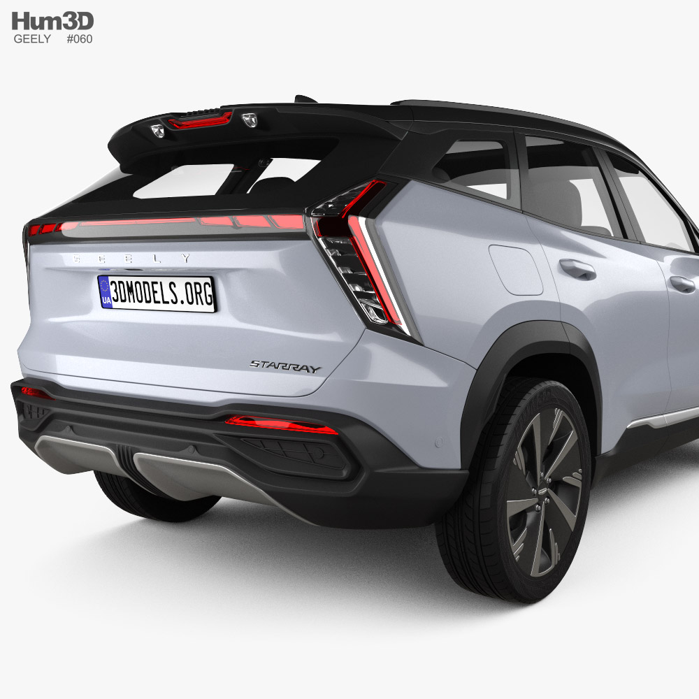 Geely Starray 2025 3D model - Download Crossover SUV on 3DModels.org