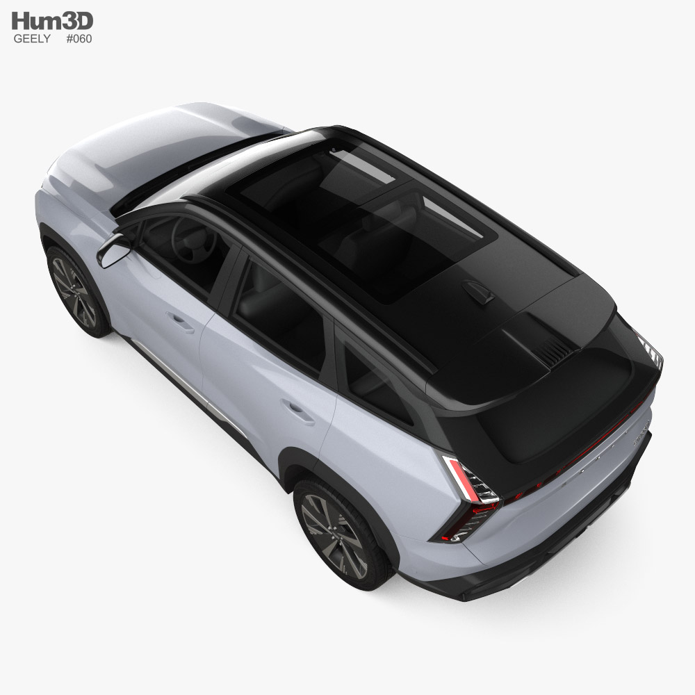 Geely Starray 2025 3D model - Download Crossover SUV on 3DModels.org
