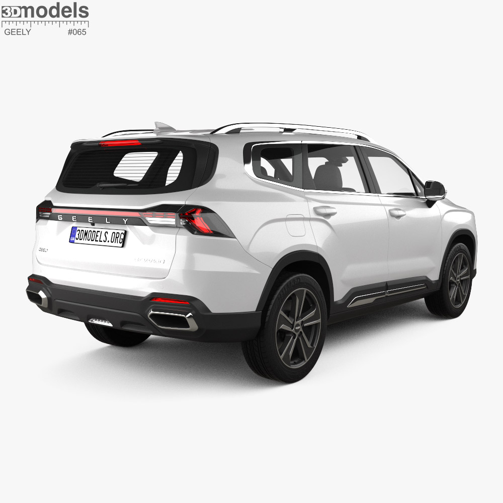 Geely Okavango 2025 3D model - Download Crossover SUV on 3DModels.org