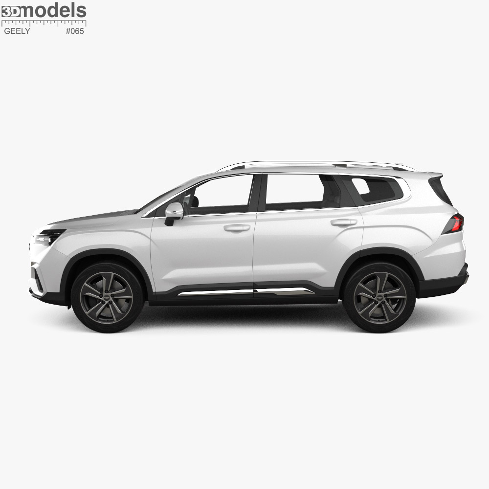 Geely Okavango 2025 3D model - Download Crossover SUV on 3DModels.org