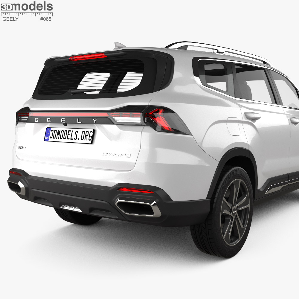 Geely Okavango 2025 3D model - Download Crossover SUV on 3DModels.org