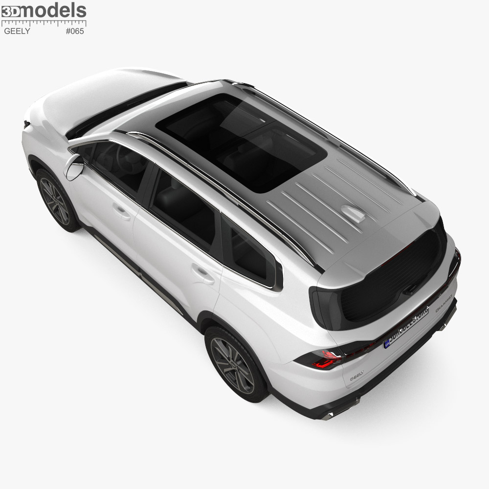 Geely Okavango 2025 3D model - Download Crossover SUV on 3DModels.org
