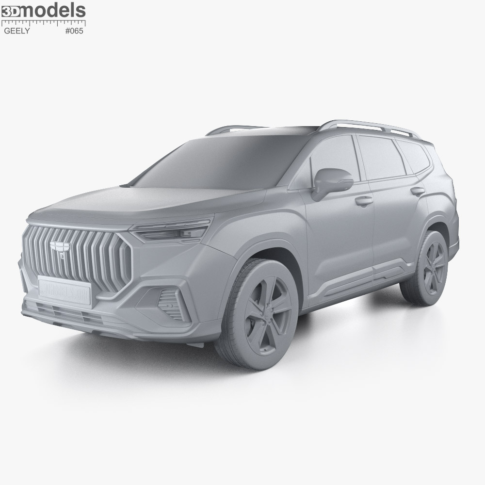 Geely Okavango 2025 3D model - Download Crossover SUV on 3DModels.org