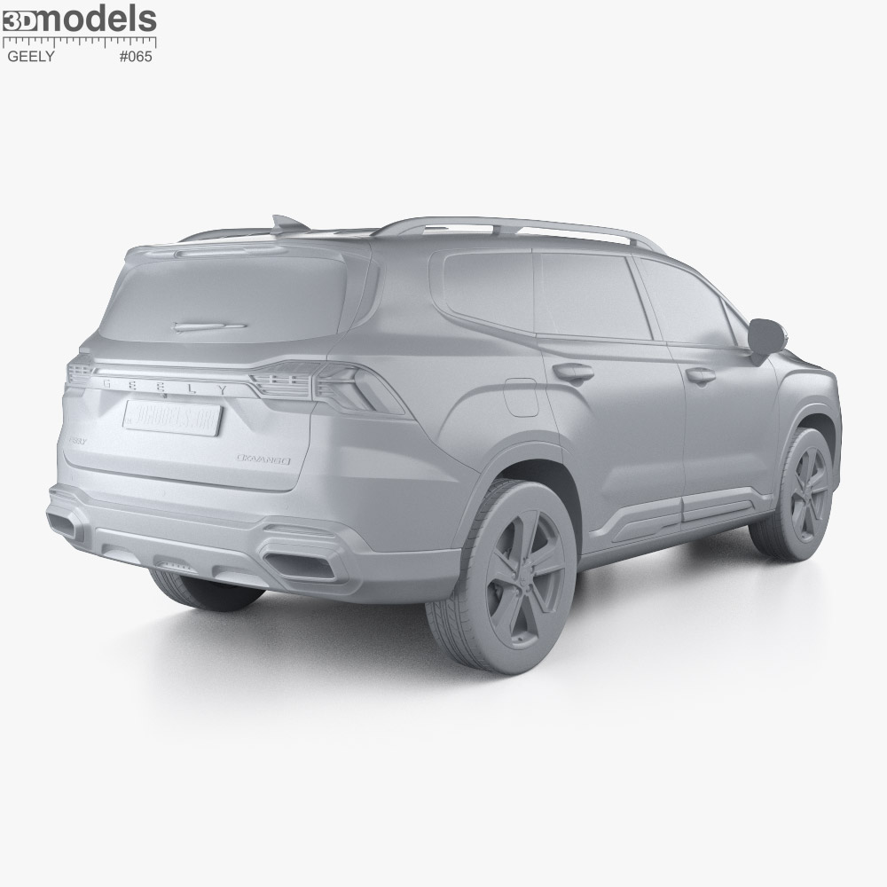 Geely Okavango 2025 3D model - Download Crossover SUV on 3DModels.org