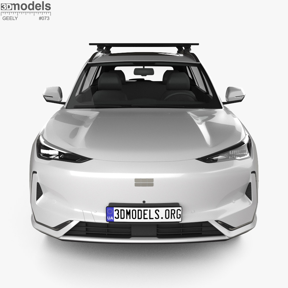 Geely EX5 2025 3D model - Download Crossover SUV on 3DModels.org