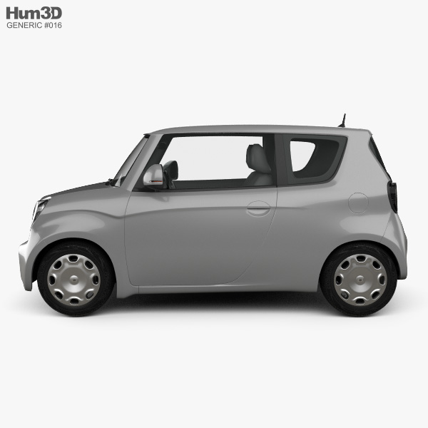 Generic hatchback 3-door 2018 3D model - Download Hatchback on 3DModels.org