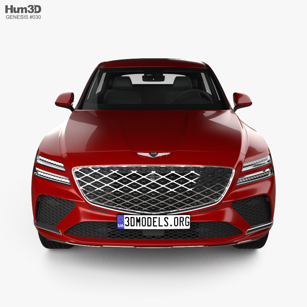 Genesis GV80 coupe 2025 3D model - Download Sports car on 3DModels.org