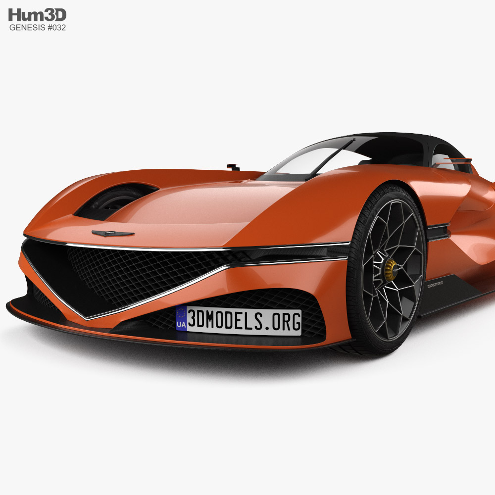 Genesis X Gran Berlinetta Vision Gran Turismo 2025 3D model - Download ...