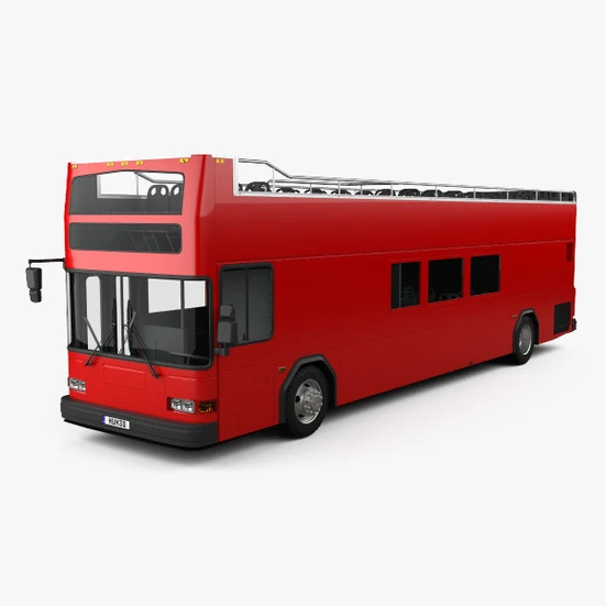 Double-Decker Bus 3D Models Download - 3DModels.org