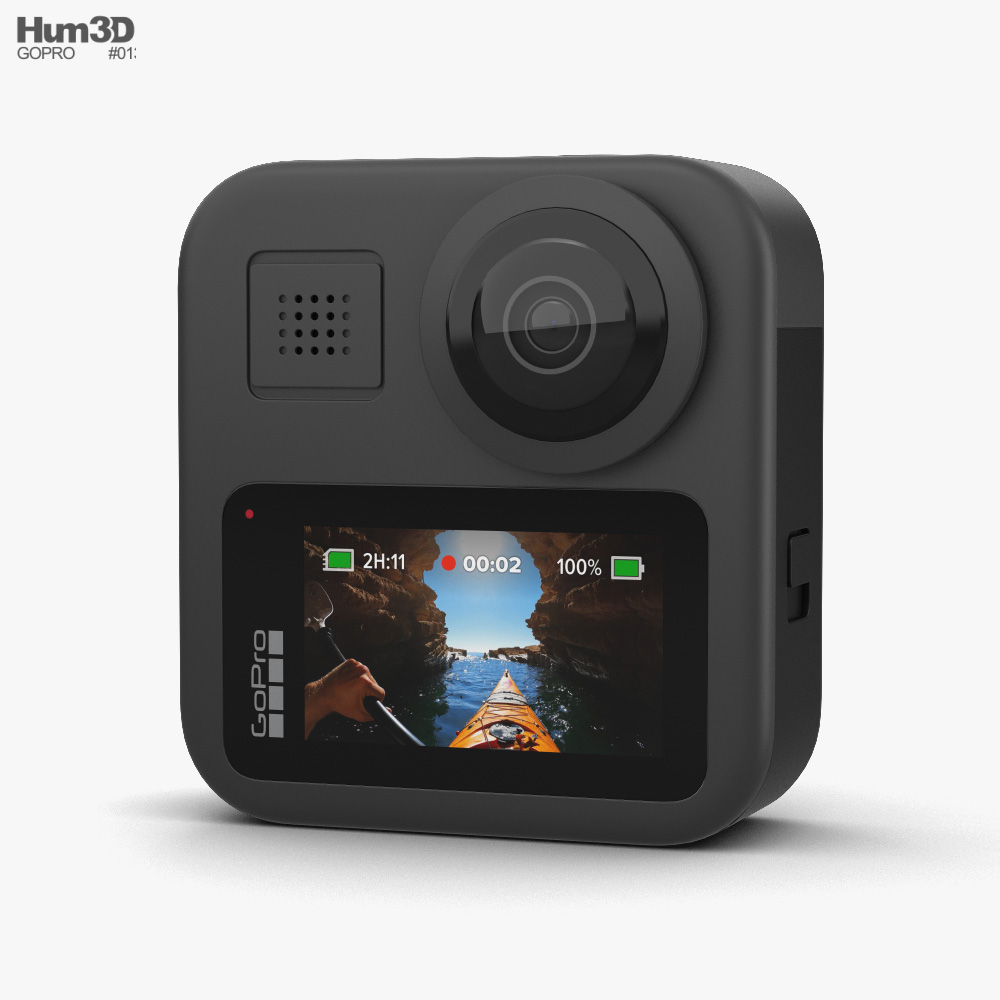 GoPro Max 3D model - Download Photo camera on 3DModels.org