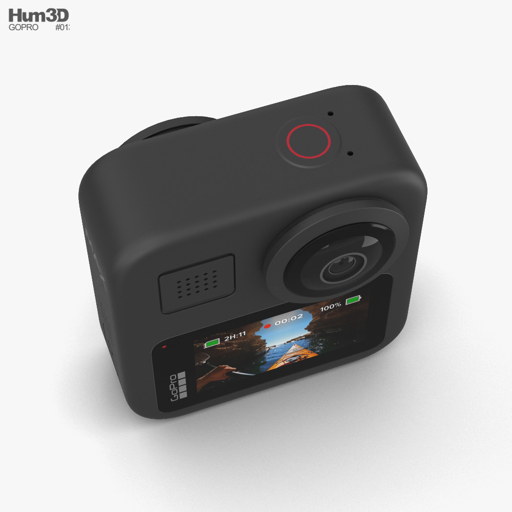 GoPro Max 3D model - Download Photo camera on 3DModels.org