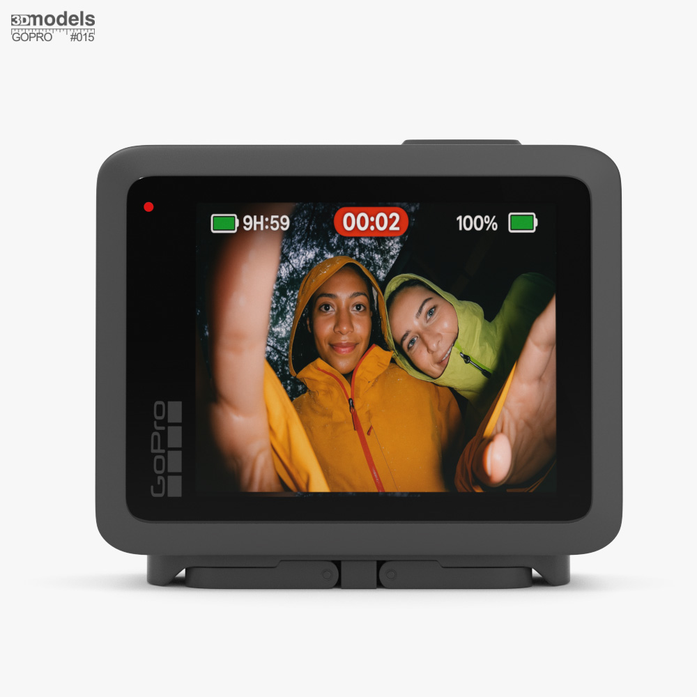 GoPro Lit Hero 3D model - Download Photo camera on 3DModels.org