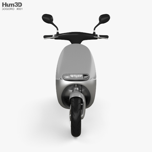 Gogoro Smartscooter 2015 3D模型 - 下载 摩托車 on 3DModels.org