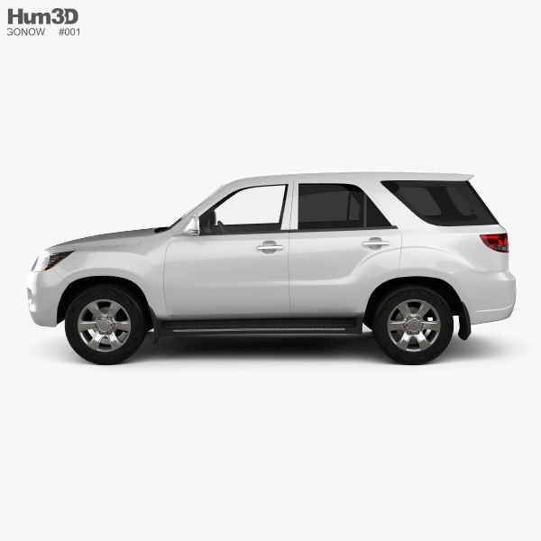 Gonow G5 2015 3D model - Download Crossover SUV on 3DModels.org