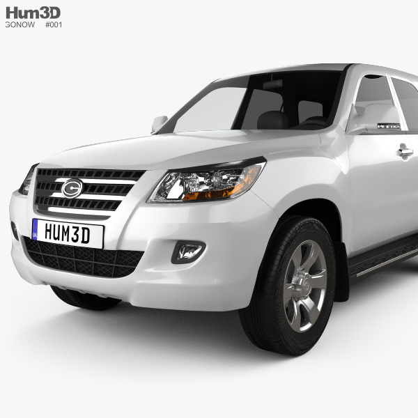 Gonow G5 2015 Modelo 3D - Descargar Crossover SUV activado 3DModels.org