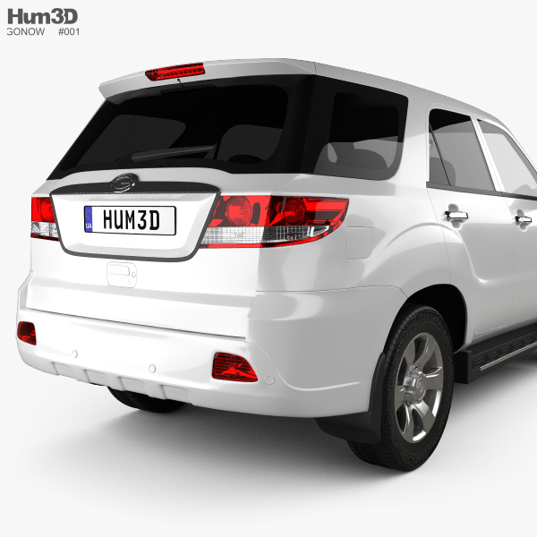 Gonow G5 2015 Modelo 3D - Descargar Crossover SUV activado 3DModels.org