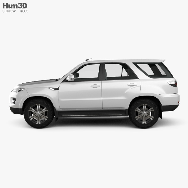 Gonow GX6 2017 3Dモデル - ダウンロード Crossover SUV on 3DModels.org