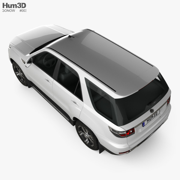 Gonow GX6 2017 3D model - Download Crossover SUV on 3DModels.org